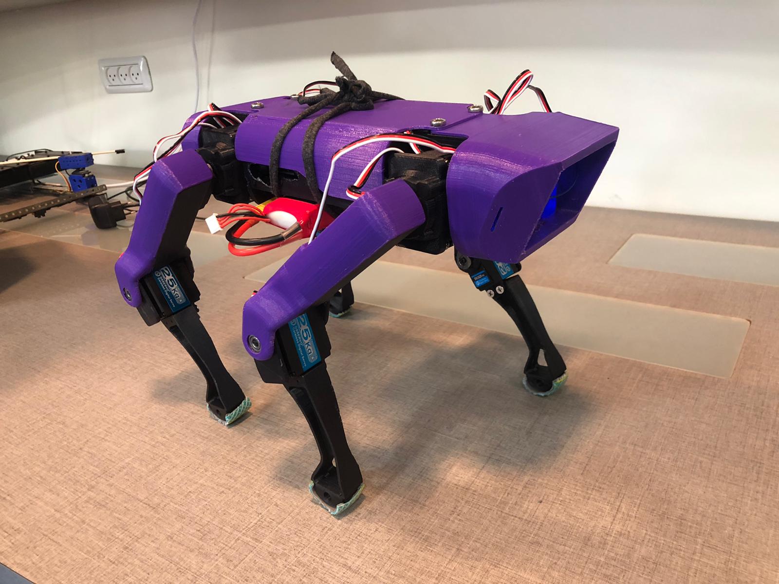 Quadruped Dog Robot – CharlieBot - CRML