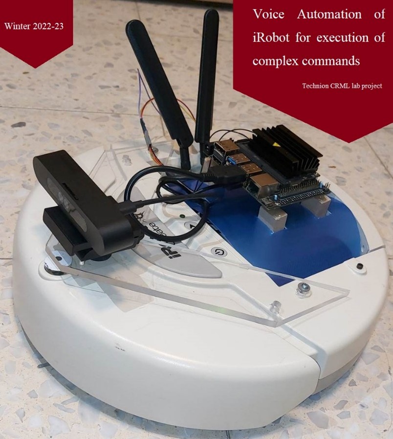 Voice Automation Of Irobot For Execution Of Complex Commands Crml 1141